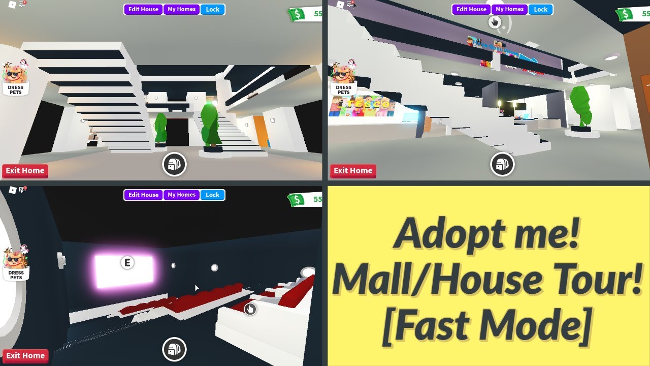 Mall Tour In Adopt Me! | Adopt Me House Tour | Roblox Adopt Me [FAST ...