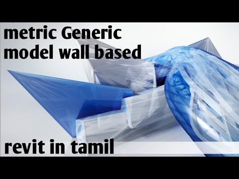 Metric Generic model wall based revit in tamil. - YouTube