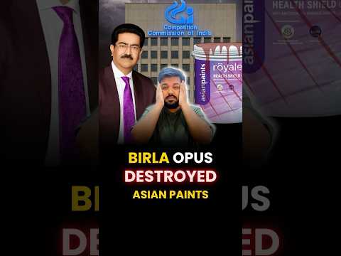 How BIRLA OPUS EXPOSED ASIAN PAINTS - Rs 50,000 CRORE PAINT WAR #shaorts #trending #capiyushbafna