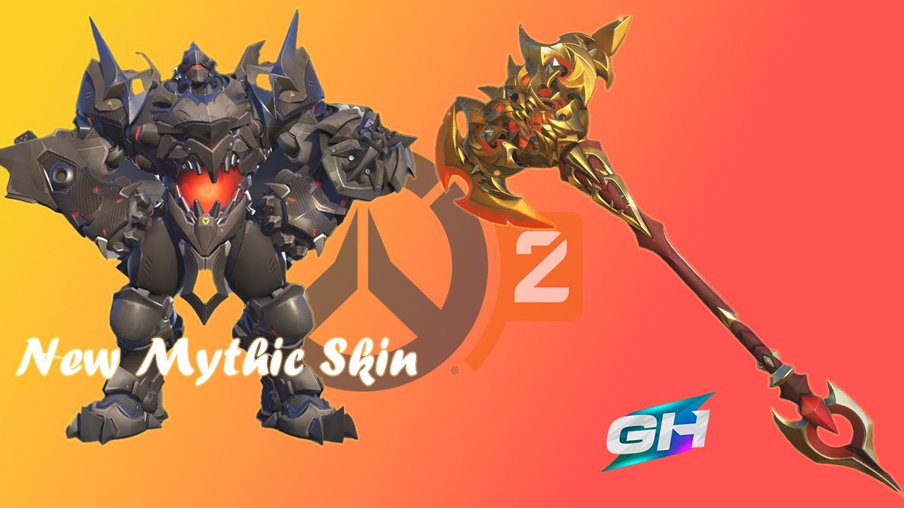 Overwatch Reinhardt mythic weapon skin! - YouTube