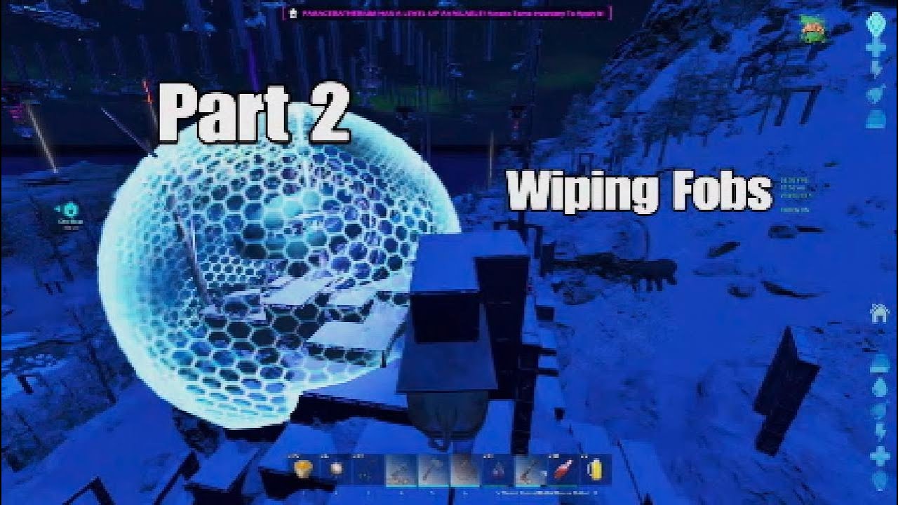 Defense Part 2 Wiping The Fobs... Ark Official Small Tribes PvP - YouTube