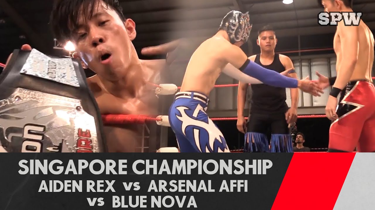 FULL MATCH | Singapore Championship | Aiden Rex (c) vs The Arsenal Affi ...