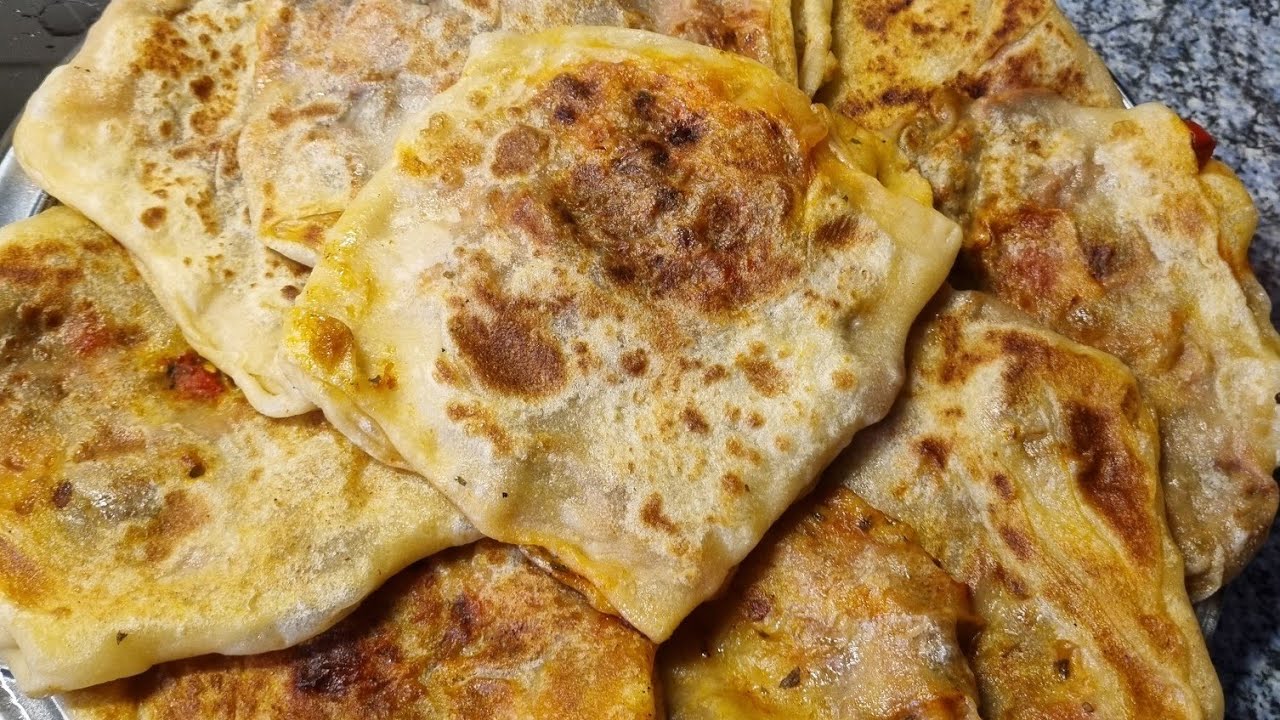 Mhadjeb au thermomix - YouTube