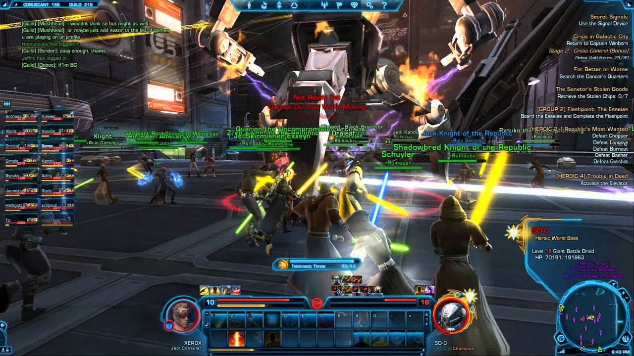 World Boss SD-O SWTOR - YouTube