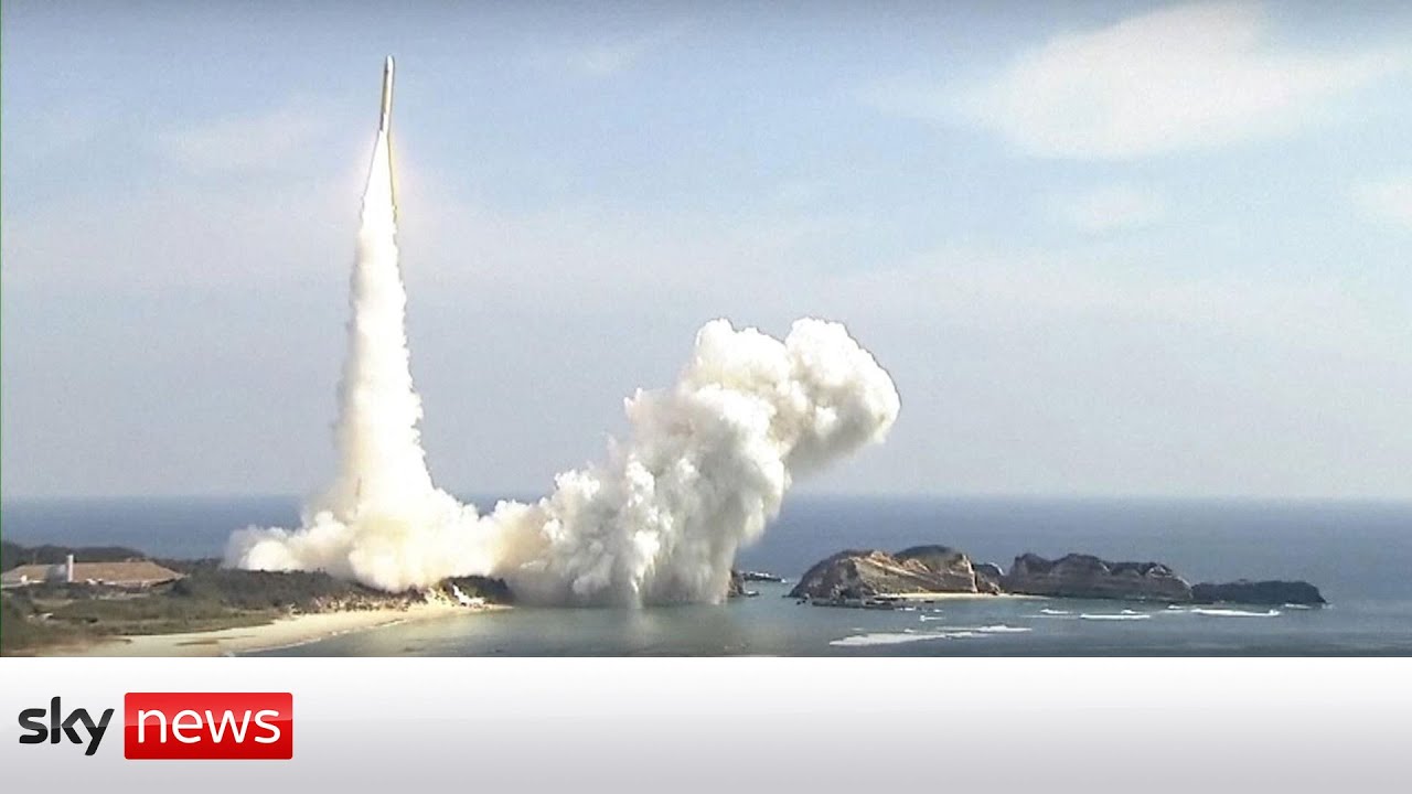 Japan's space agency destroys rocket mid-air after second stage failure ...