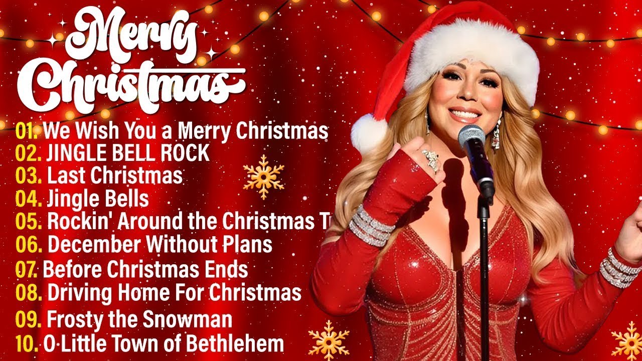 🎄🧸 Merry & Bright 2026 – Mariah Carey Christmas Mix - YouTube