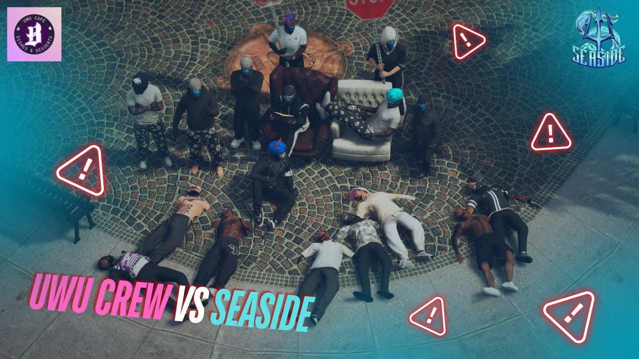 UWU Crew vs SEASIDE 💙| Divine Roleplay - YouTube