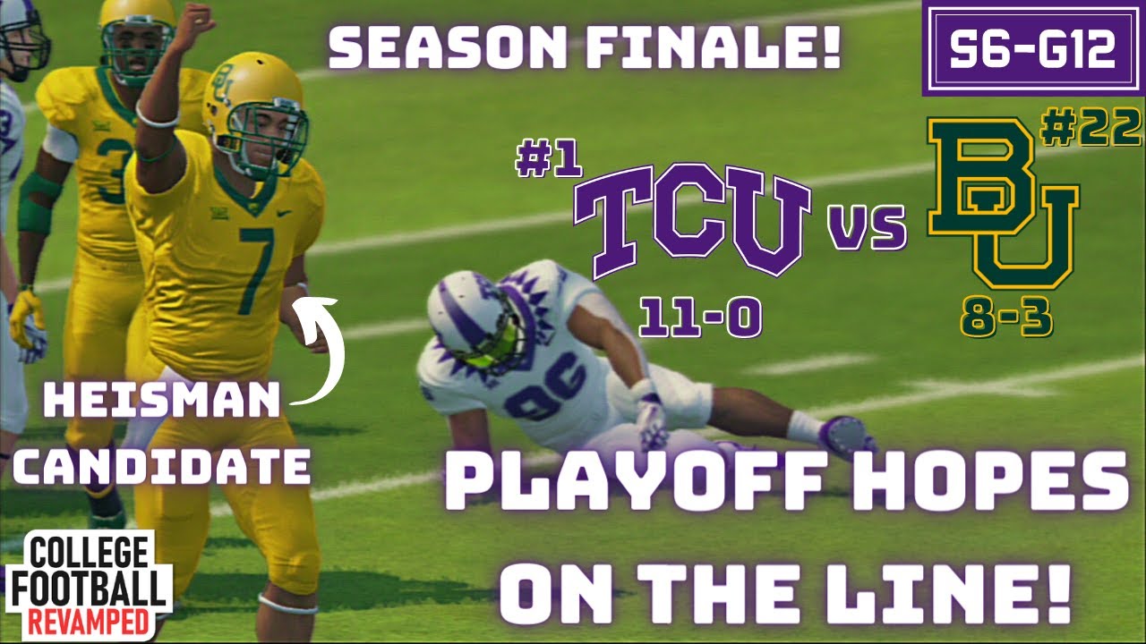 NCAA Football 14 Revamped | Season Finale! | Game 12 - YouTube
