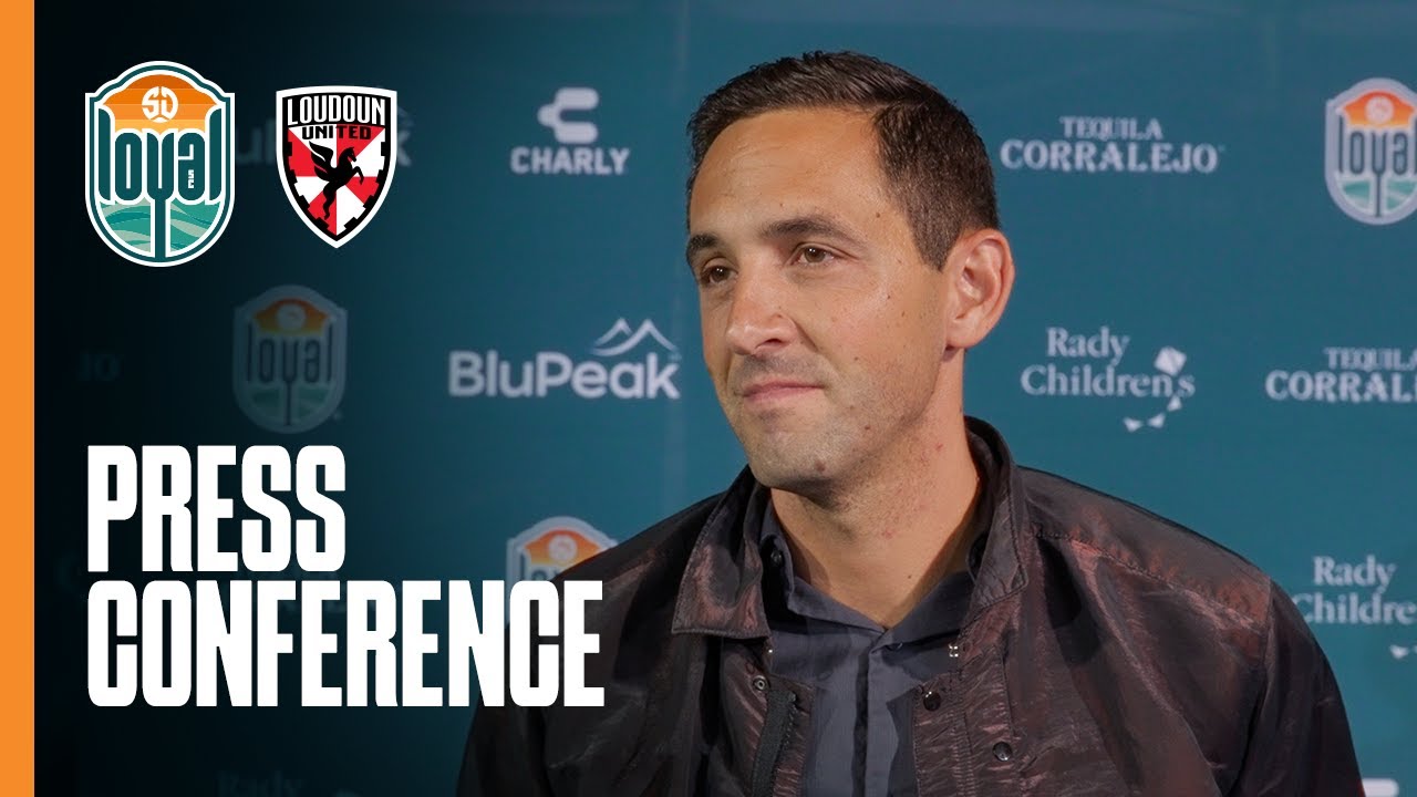 Full Postmatch Presser | San Diego Loyal vs Loudon United - YouTube