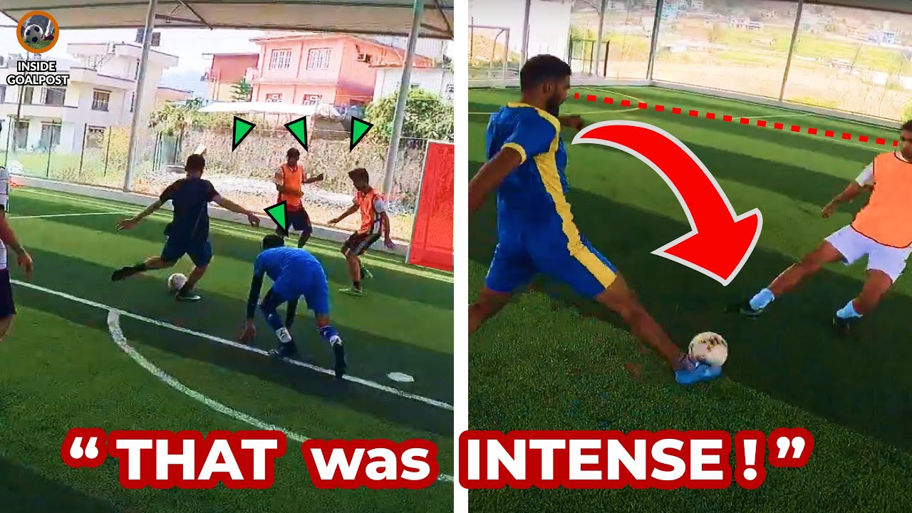 WHO WILL WIN?! Intense 7-A-Side Football Match | Full Game | POV ...