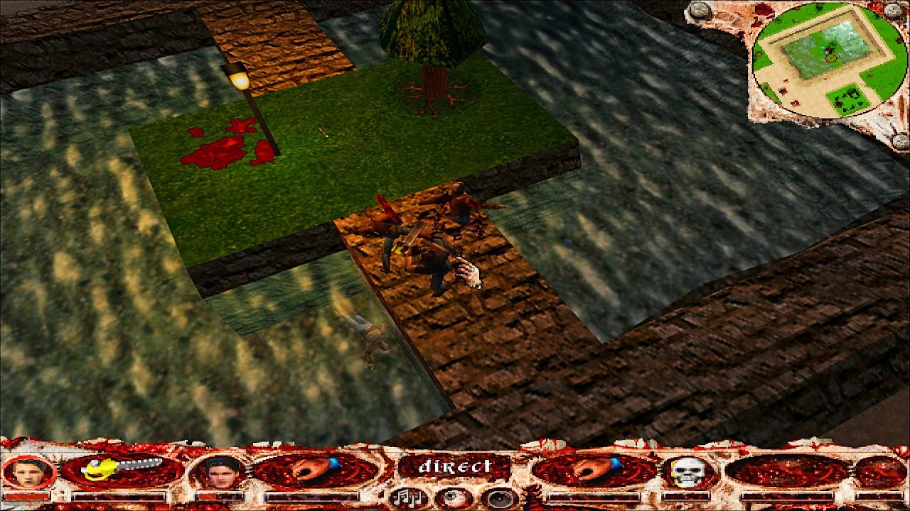 Flesh Feast (1998 Video Game) Walkthrough # 5 (Graveyard) - YouTube