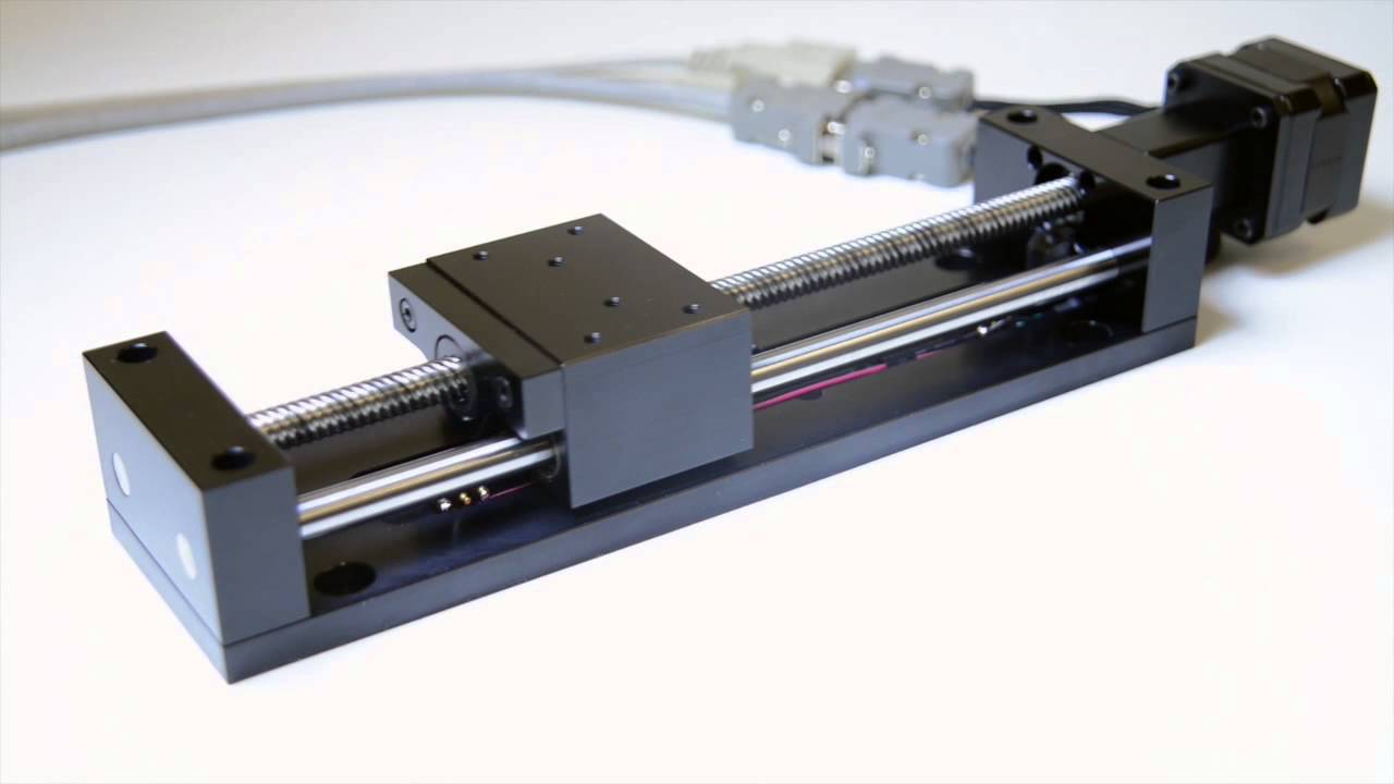 eTrack Linear Stage - Newmark Systems, Inc. - YouTube