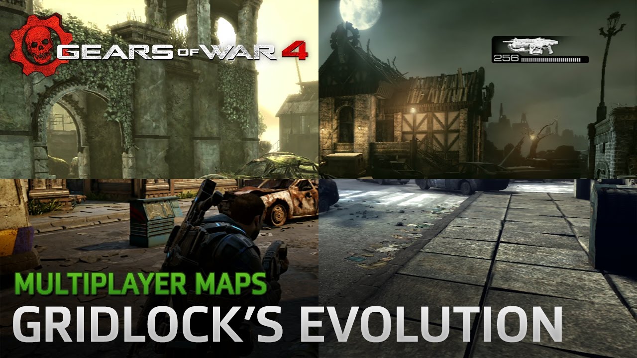 Gears of War 4 - Gridlock's Evolution [Gears 1, 2, 3, Ultimate Edition ...