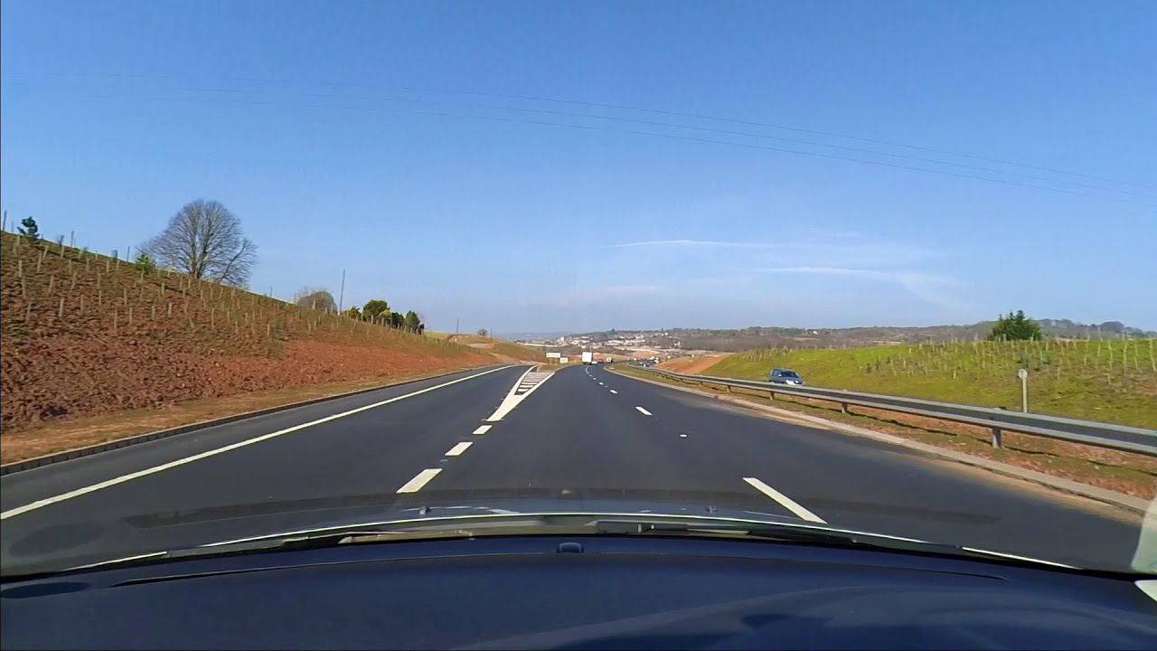 South Devon Highway Torquay to Newton Abbot - YouTube