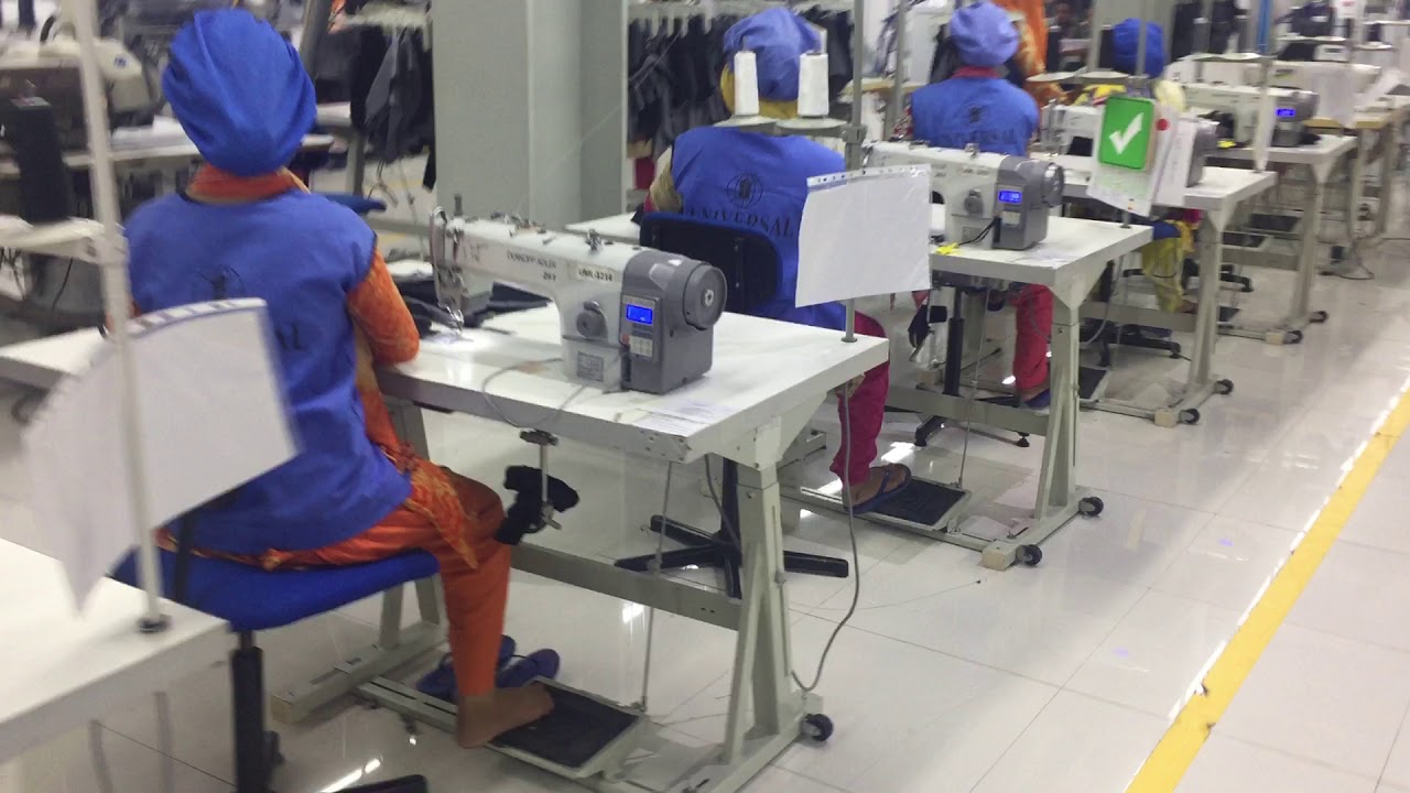 SUIT LINE SEWING LINE VISIT-1 - YouTube