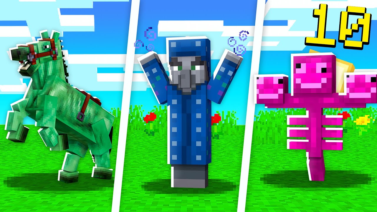 😱 10 MOBS QUE FORAM REMOVIDOS DO MINECRAFT - YouTube