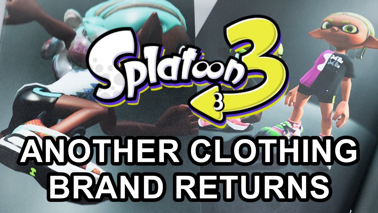 Another Clothing Brand Returns In Splatoon 3 - YouTube