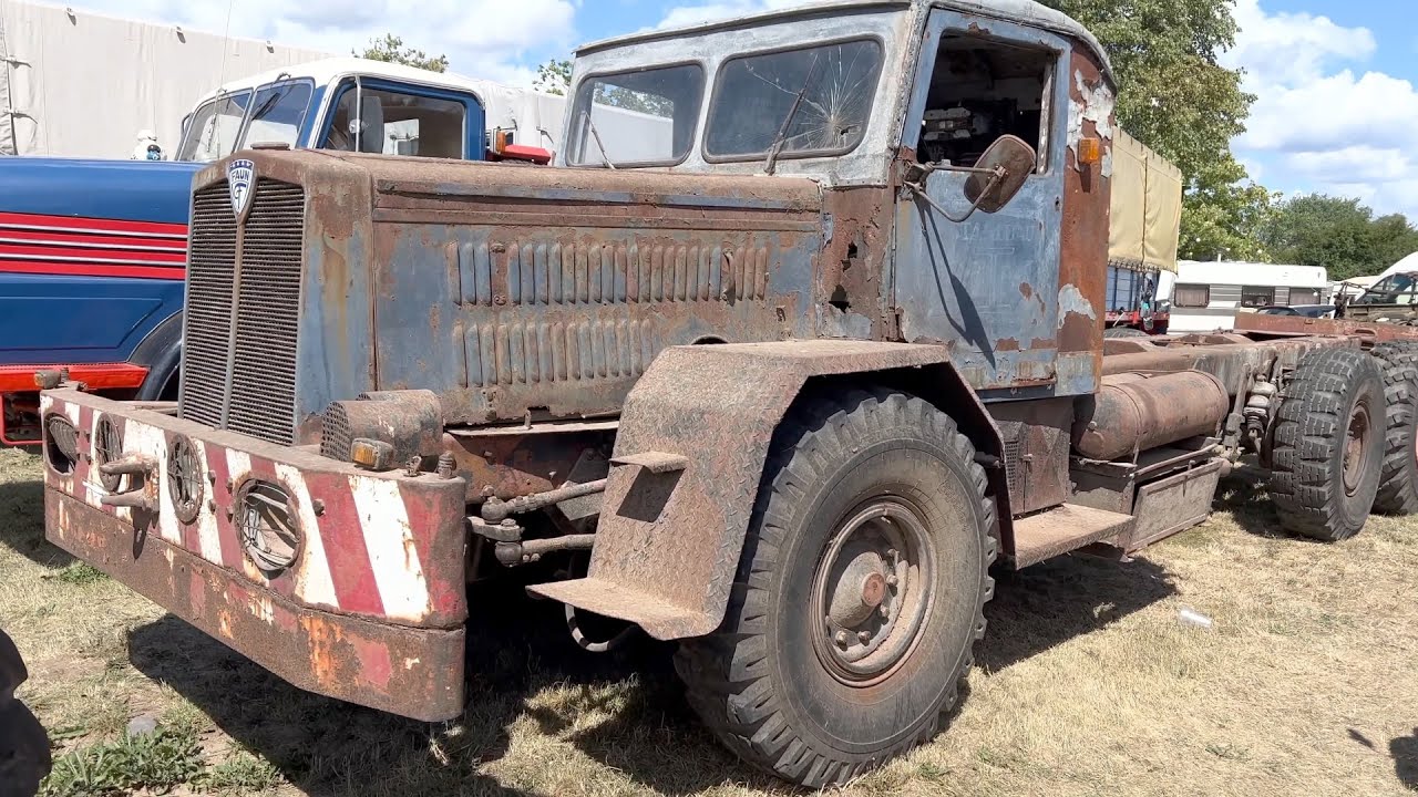 Faun LKW Zugmaschine - YouTube