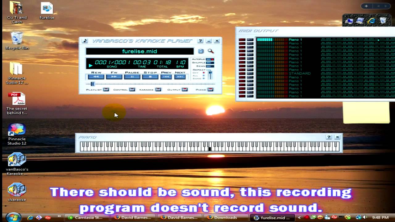 How to learn a piano song visually using a computer - YouTube