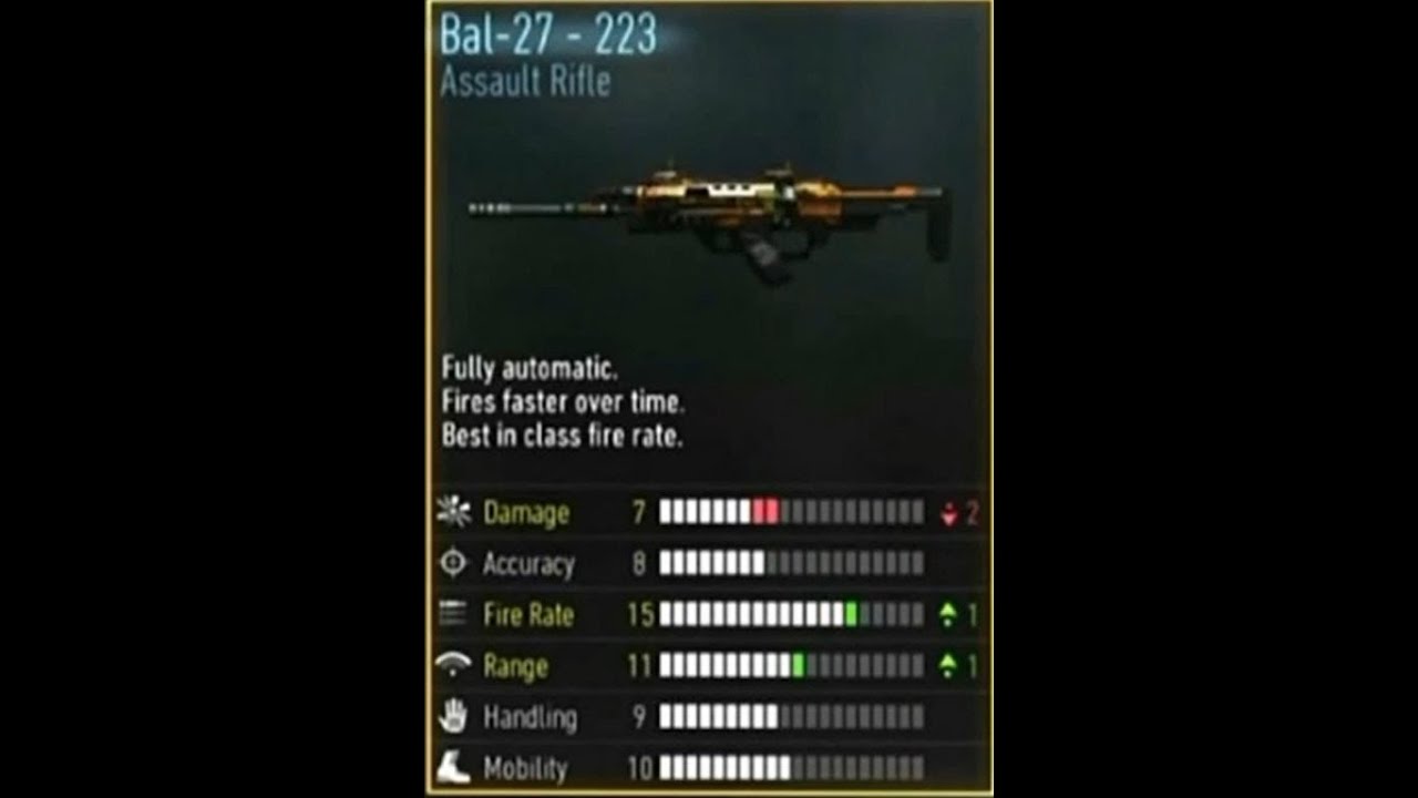Cod advanced warfare (Bal-27 223) - YouTube