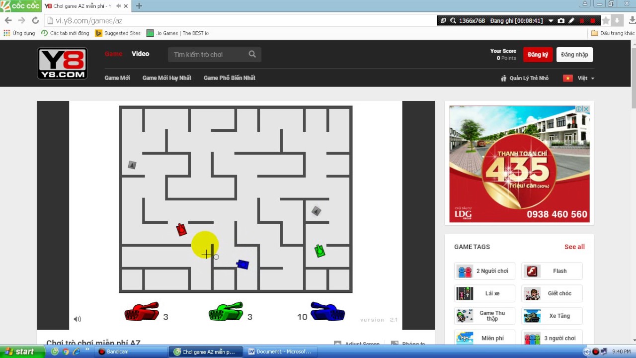 chơi game AZ trên y8!! - YouTube