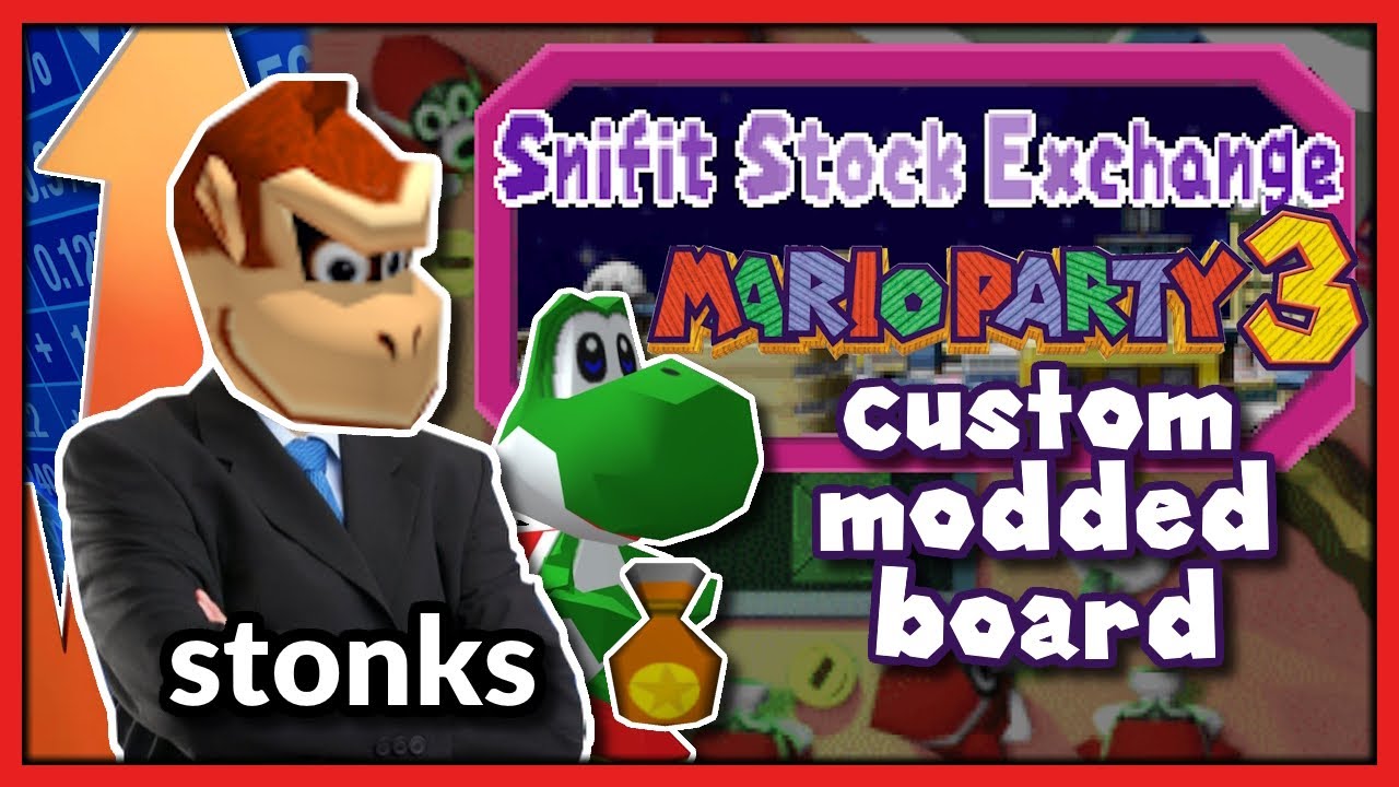 Mario Party 3 but a mod adds stocks (Multiplayer) - YouTube