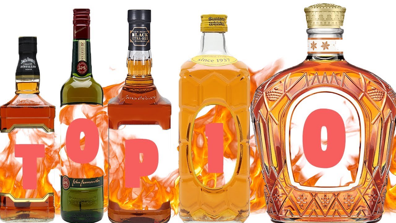 top 10 best selling world wishky brand - YouTube