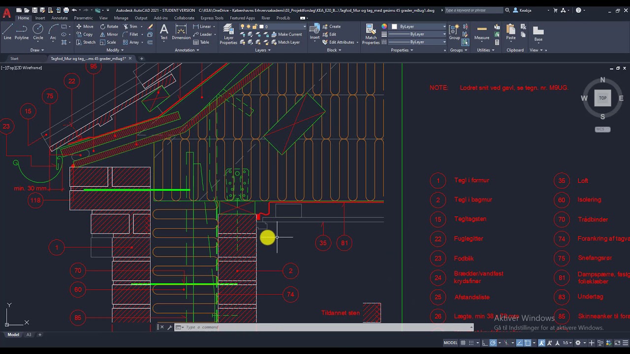 KEA_E20_T&T_Indsætte DWG-filer i Revit og tilpasning i AutoCAD - YouTube