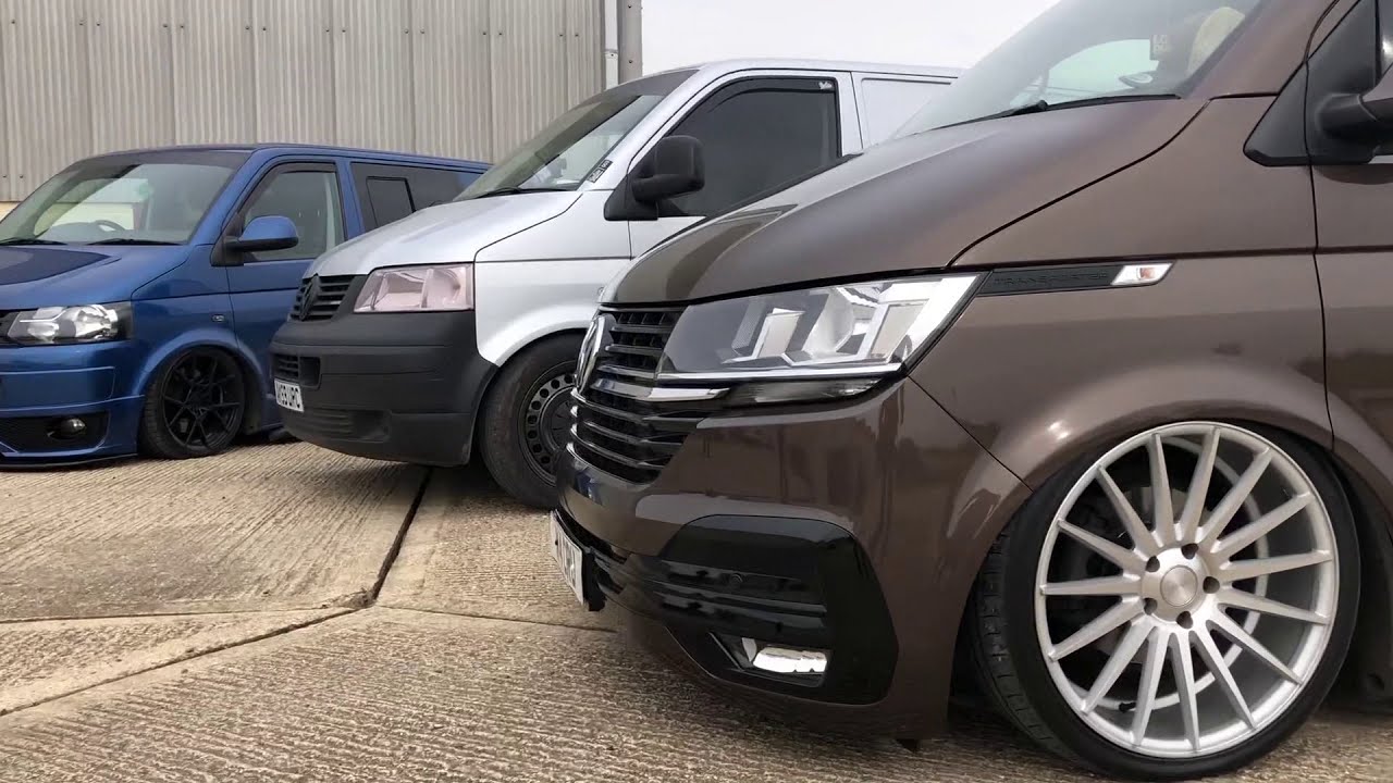 Bagged VW Transporter T6.1 T5.1 Modified Vans Von Dubsta Custom ...