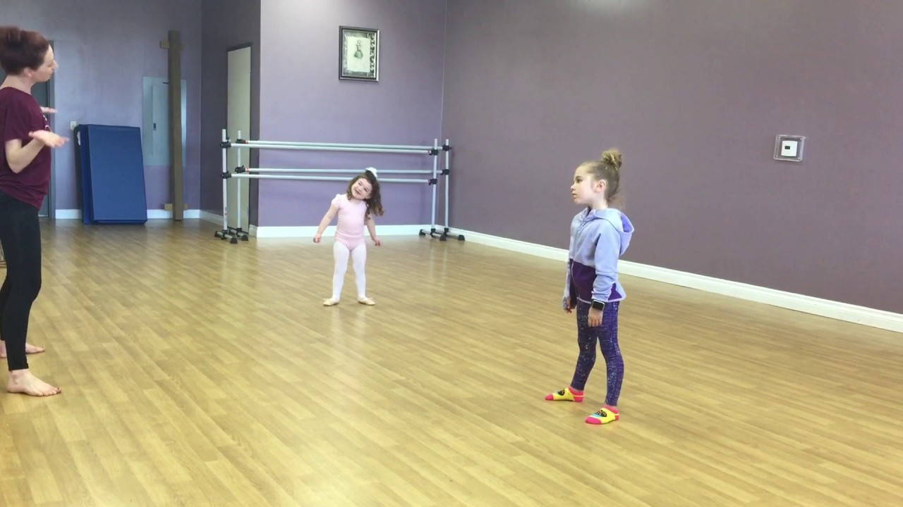 1st dance class-warm up - YouTube