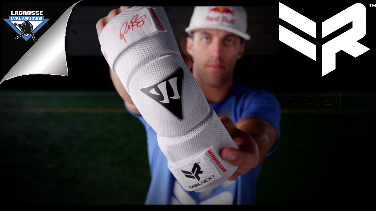 Lacrosse Unlimited | Warrior | Rabil Next Arm Pads - YouTube