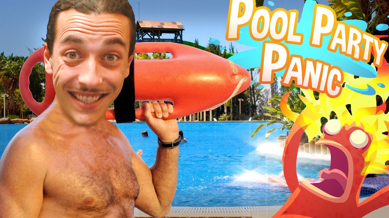 BAYWATCH ACCOMPAGNA SOLO!! - P-P-Pool Party Panic gameplay [Ita] - YouTube