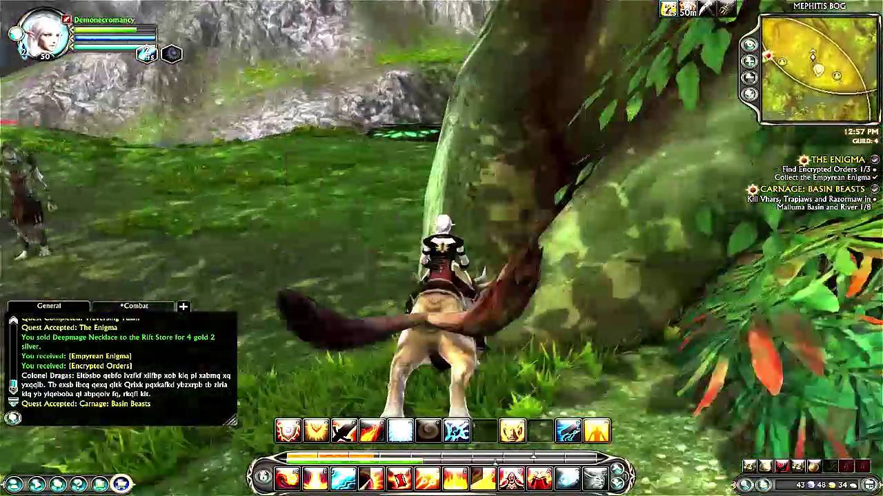 RIFT • Storm Legion • The Enigma • Mage Pyromancer Gameplay - YouTube