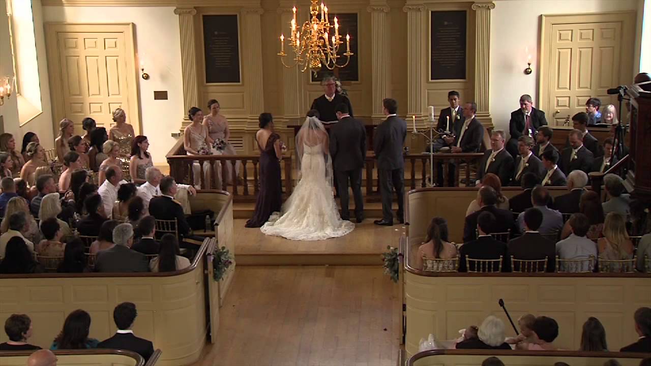 Tyler & Jackie Luker's wedding ceremony - YouTube