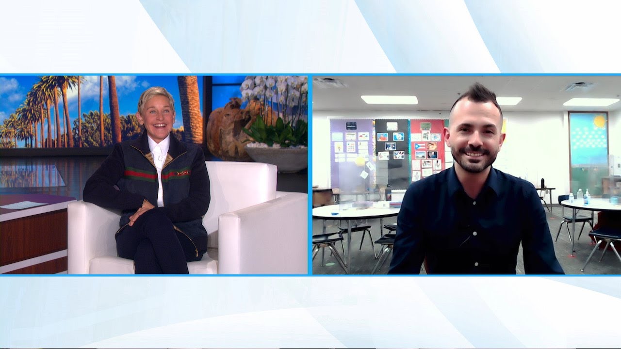 Ellen Surprises Exceptional 2nd Grade Teacher - YouTube
