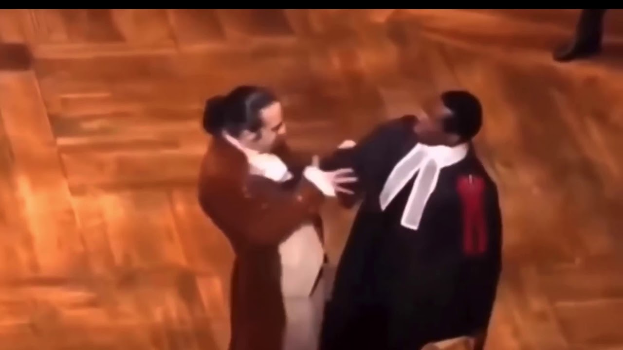 Poor hamilton is slipping - YouTube