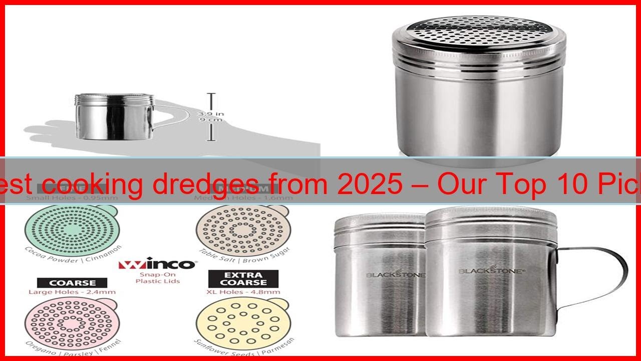 Best cooking dredges from 2025 – Our Top 10 Picks - YouTube