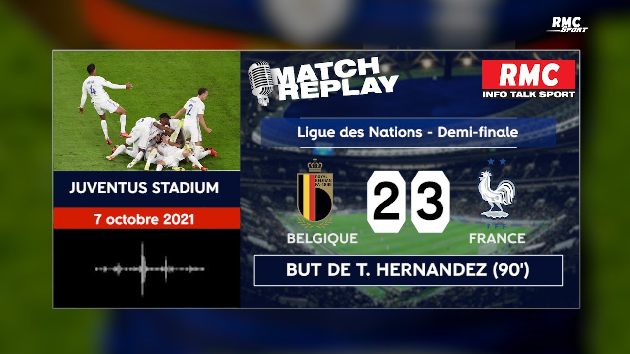 Belgique 2-3 France : Le goal replay de la remontada des Bleus - YouTube