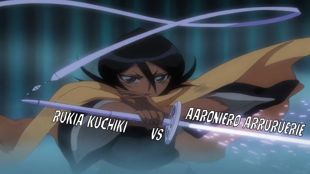 Rukia vs Aaroniero Full Fight English Dub (1080p) | Bleach - YouTube