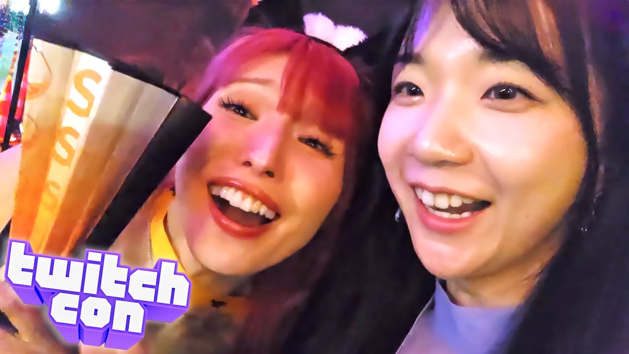 I Met My Partner in Crime @meowkolol 😍 Twitchcon Europe 2024 - YouTube