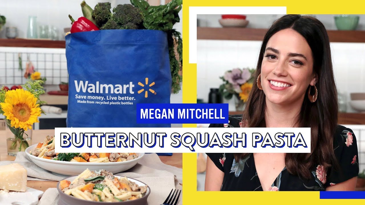 Butternut Squash Pasta with Spinach and Turkey Sausage | Megan Mitchell ...