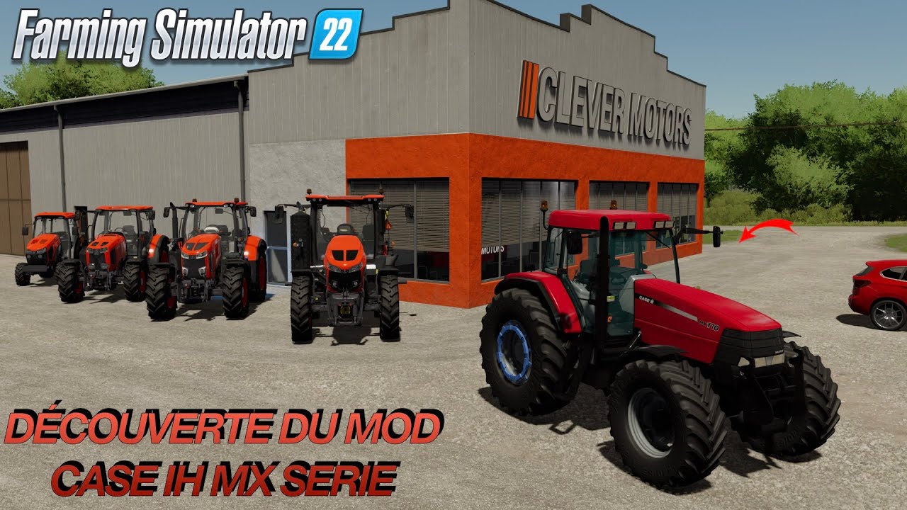 🟢 PRÉSENTATION DU CASE IH MX SERIES - Farming simulator 22 - YouTube
