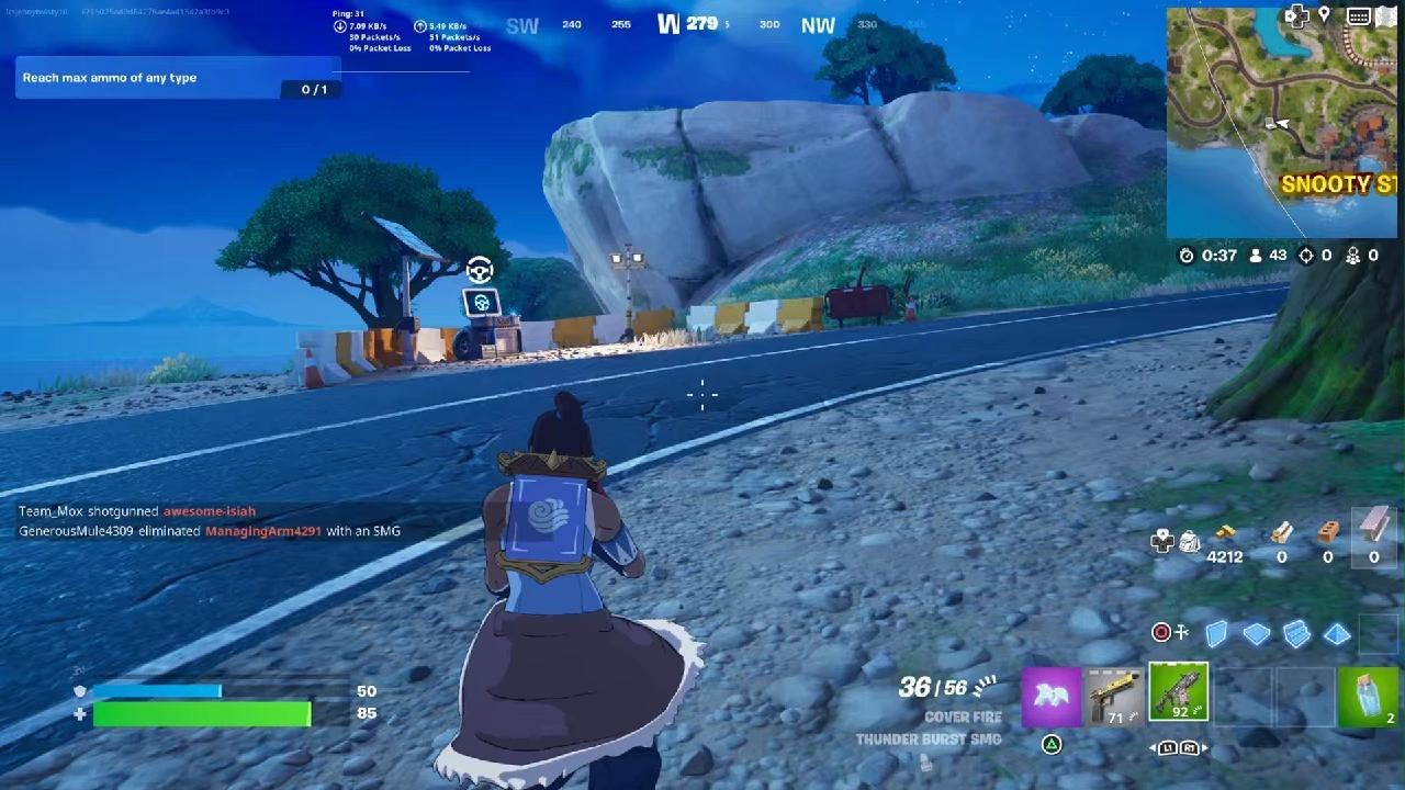 Fortnite met waterbending - YouTube