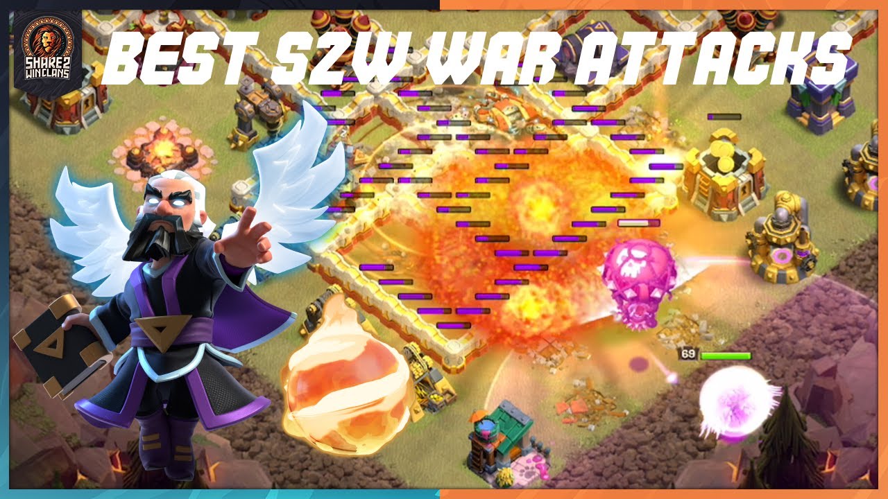 Best S2W War Attacks #1 | Clash of Clans - YouTube