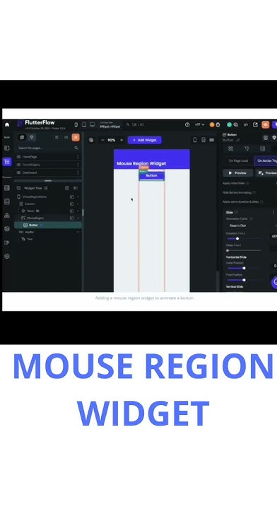 Flutterflow Mouse Region Widget Flutterflow Videotutorial Shorts Mouseregion Youtube