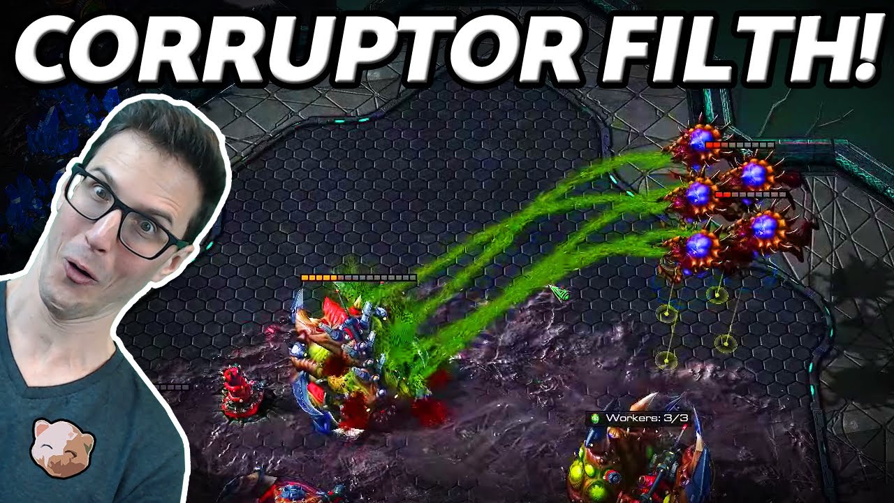 StarCraft 2 - CORRUPTOR PEE SQUAD! | ICYFAR G4 - YouTube