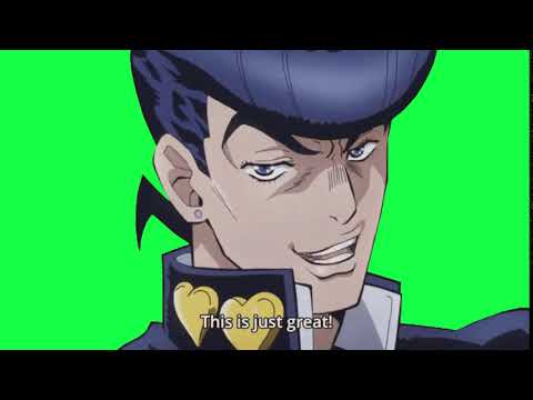 Jojo Bizar Adventure Green Screen