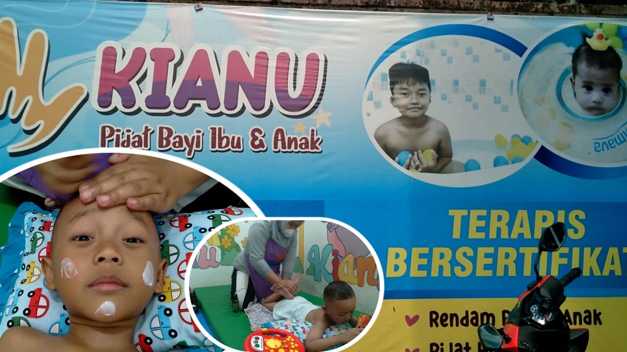 Pulang sekolah Atha langsung ke Kianu!!baby spa Kianu muntilan||atha tv ...