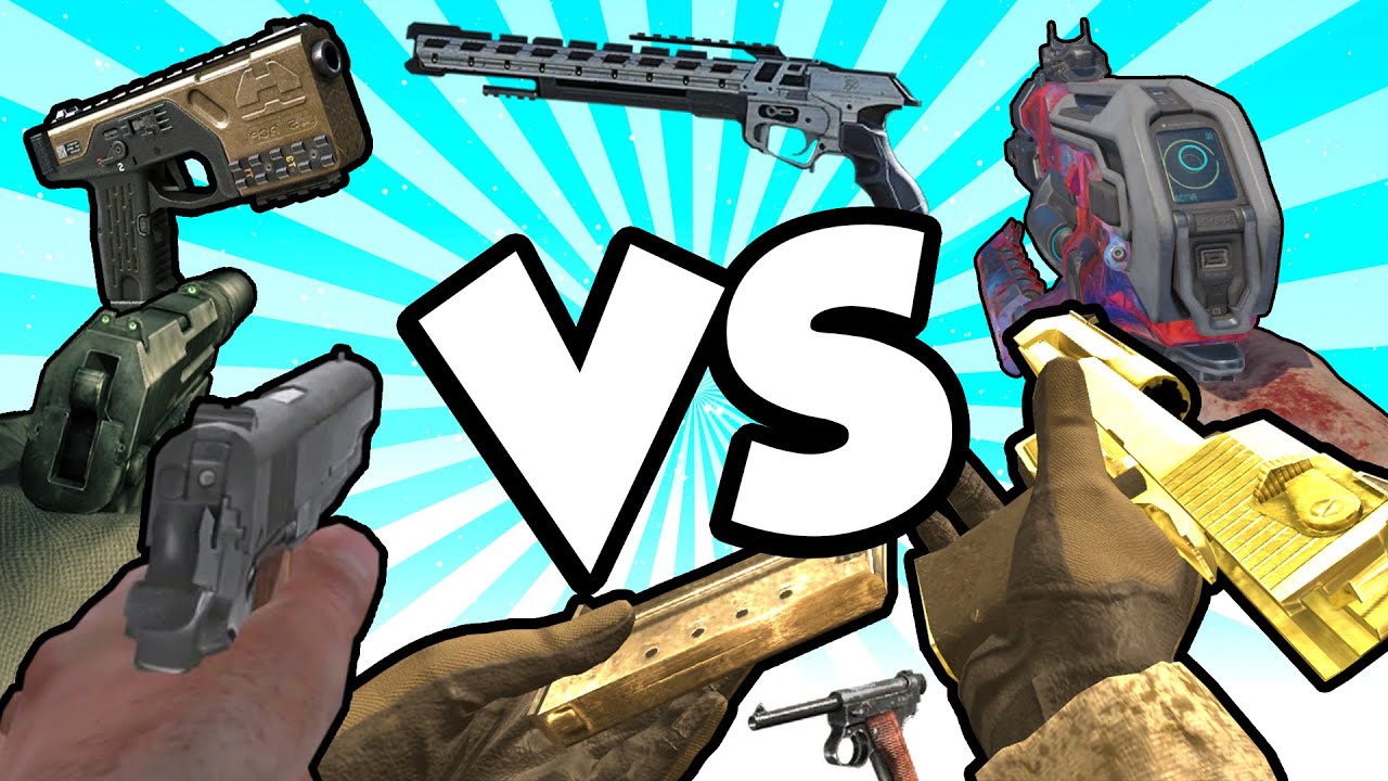 The History of PISTOLS in Call of Duty... - YouTube
