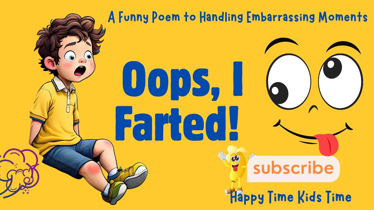 Oops I Farted! | A Fun and Friendly Guide to Handle Embarrassing ...